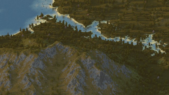 Resin Brook [1000 x 1000 Custom Terrain] Minecraft Map