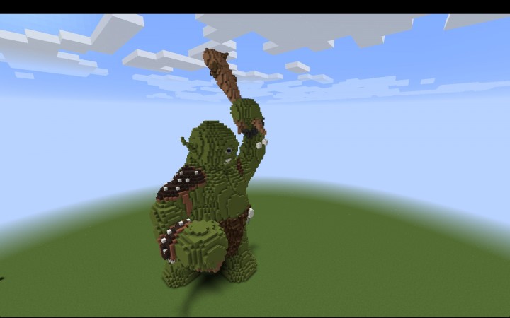 Ogre organic Minecraft Map