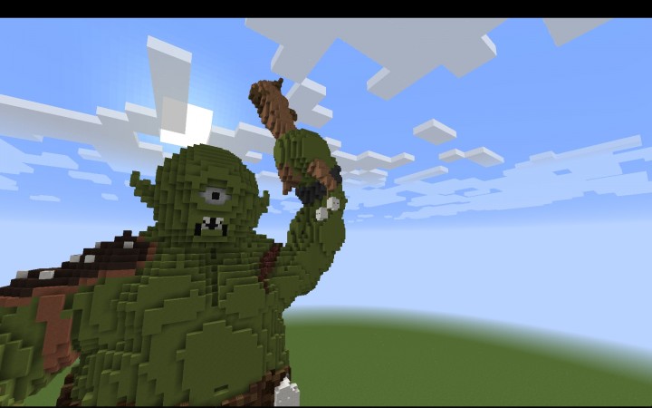 Ogre organic Minecraft Map