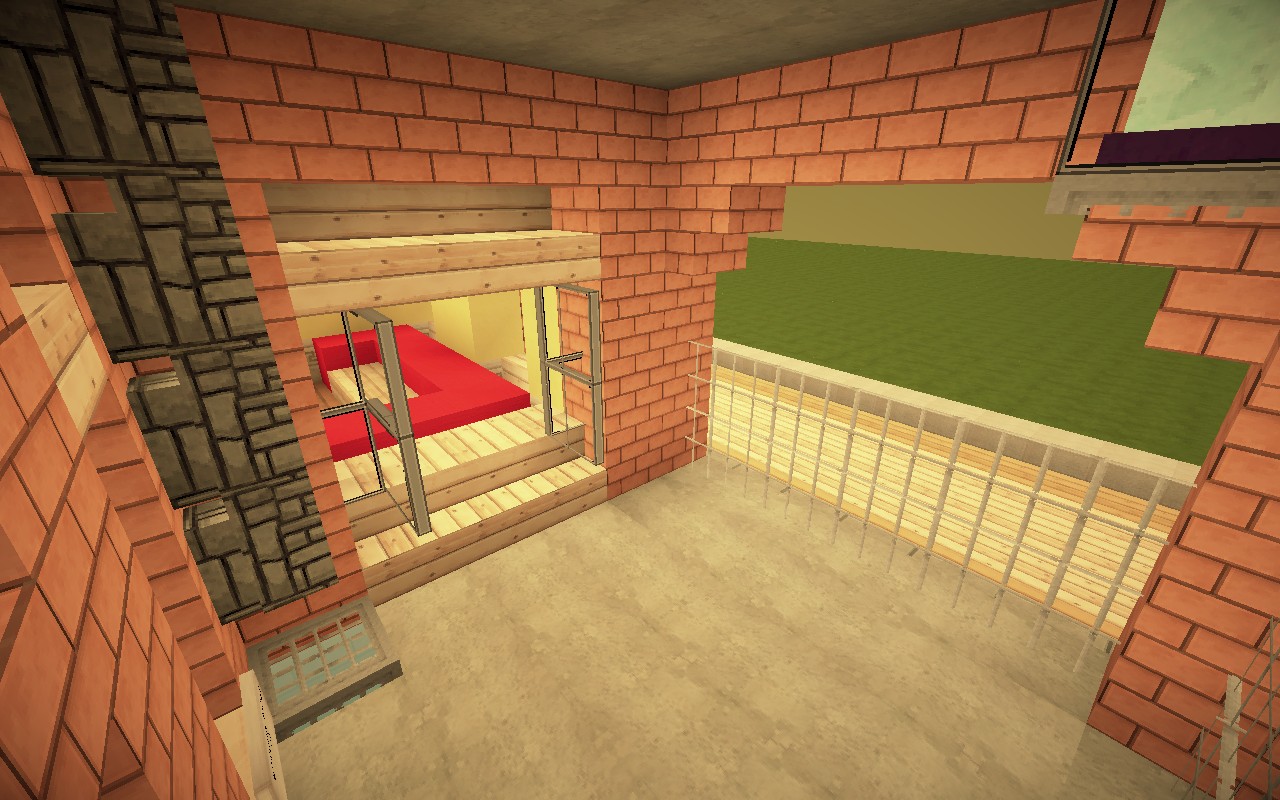 Terraced Stores and Apartments Minecraft Map