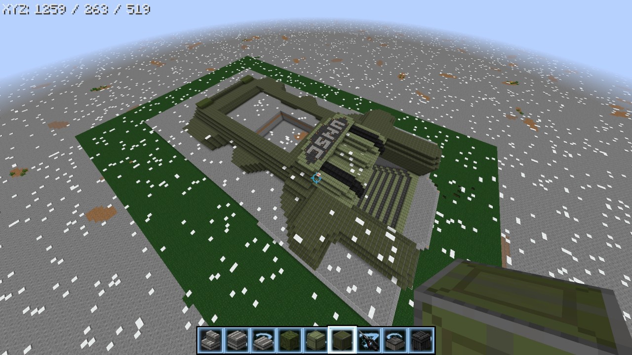UNSC Firebase / Station / Fortress Minecraft Map