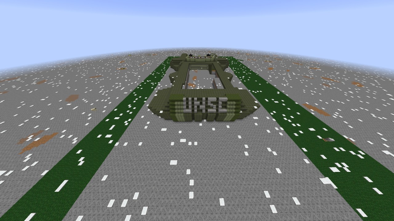 UNSC Firebase / Station / Fortress Minecraft Map