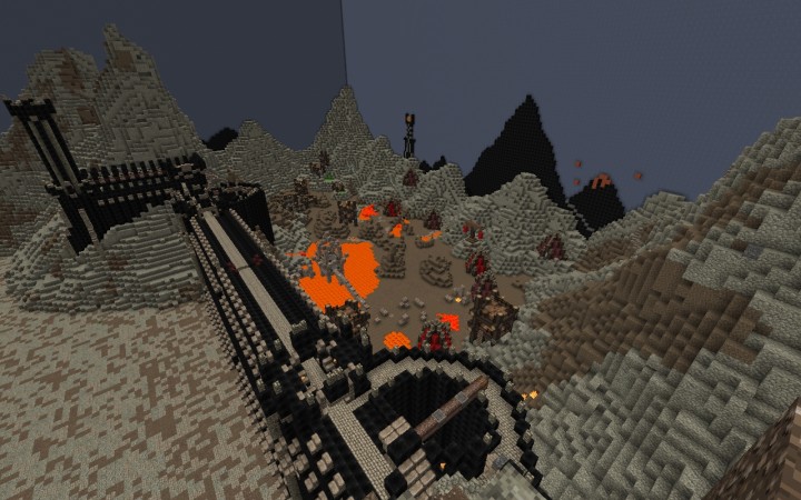 Black Gate - Lord of the Rings Minecraft Map