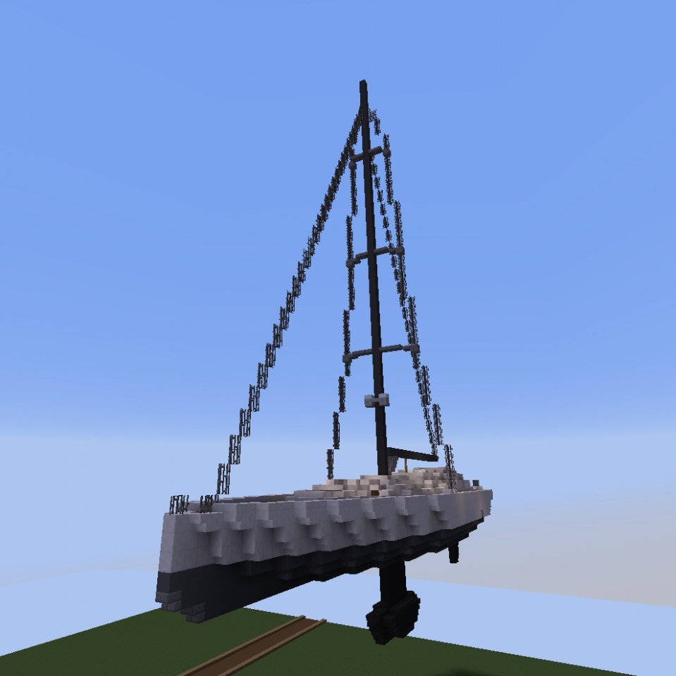 Modern Sail Yacht- Vilma Minecraft Map