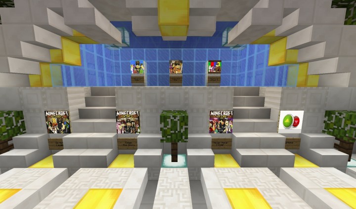 SkyDoesMinecraft Mini-Games Minecraft Map