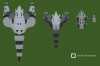 Giant Aron, Lairon, Aggron and Mega Aggron Minecraft Map