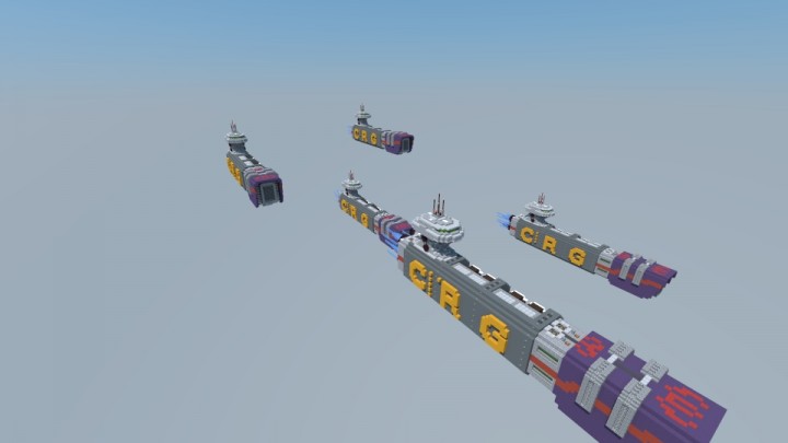 CRG-7 || Cargo Spaceship Minecraft Map