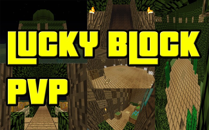 Lucky Block PvP Arena Minecraft Map