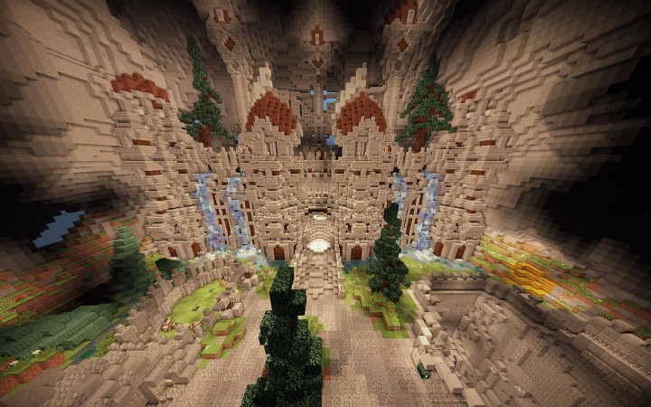 Hollow Mountain Minecraft Map