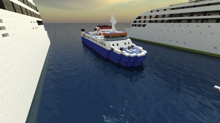 Alpine - Realistic ferries Minecraft Map