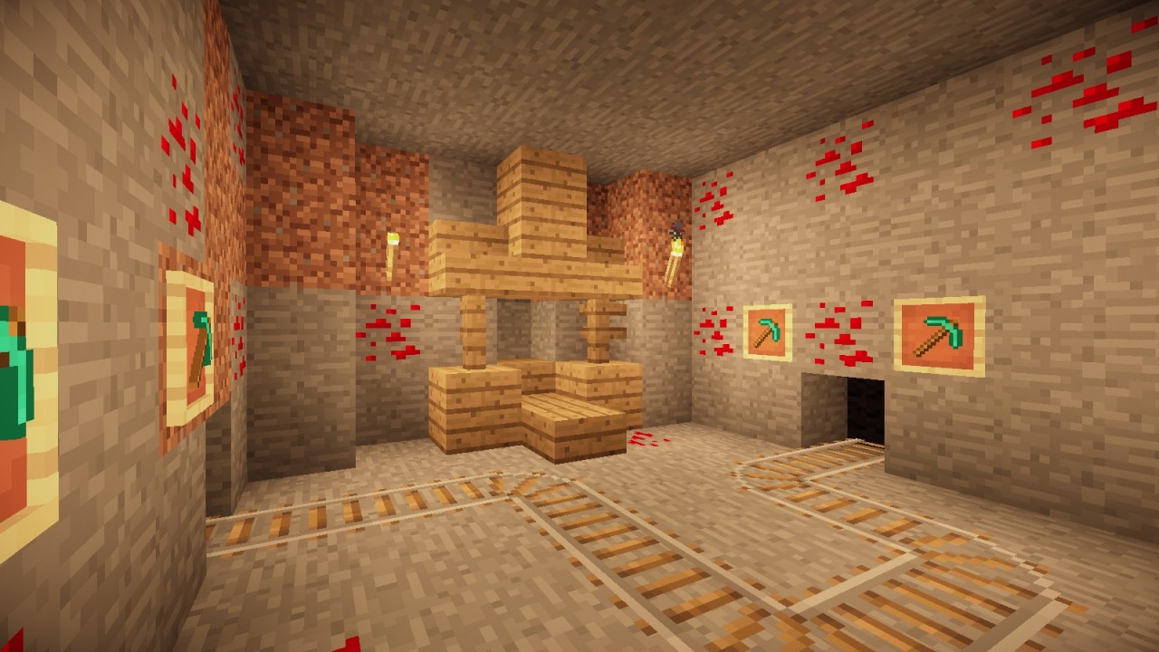 Gold Rush Ice Minimap Minecraft Map