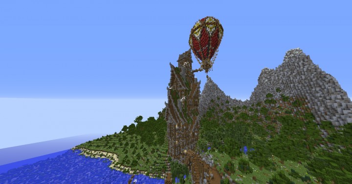 The Inventor Barbe Naby's House - Steampunk Plot Minecraft Map