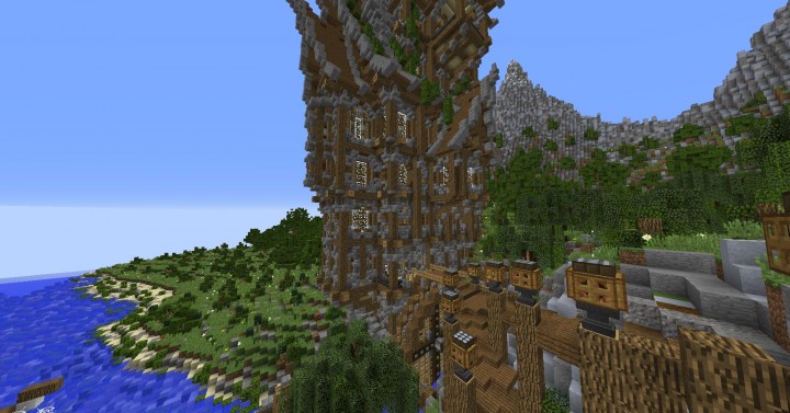 The Inventor Barbe Naby's House - Steampunk Plot Minecraft Map