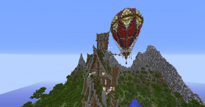 The Inventor Barbe Naby's House - Steampunk Plot Minecraft Map
