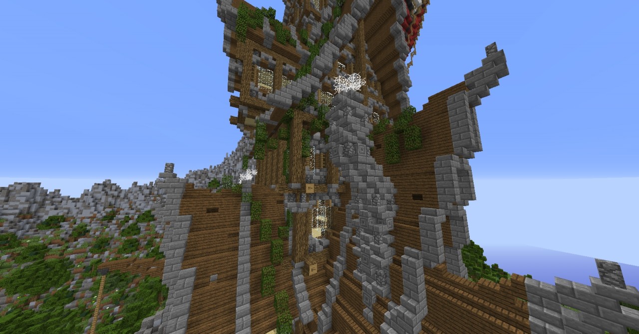 The Inventor Barbe Naby's House - Steampunk Plot Minecraft Map