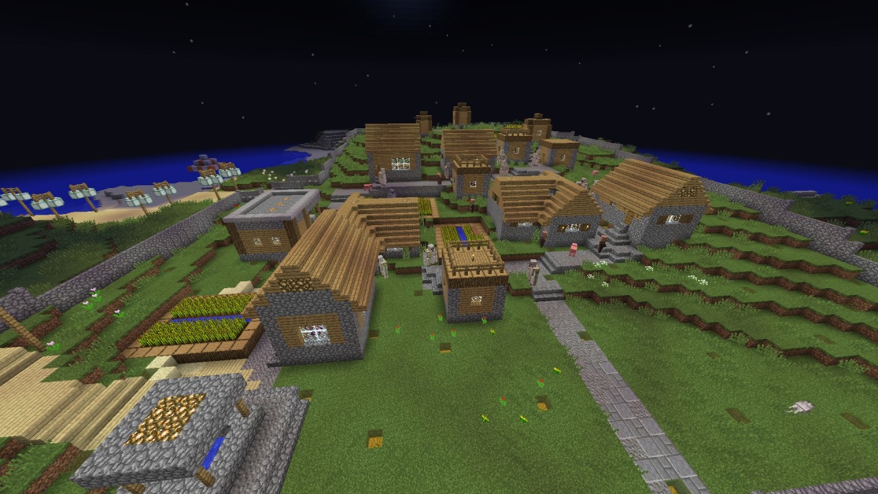 My Beach-Side Amusement Park Minecraft Map