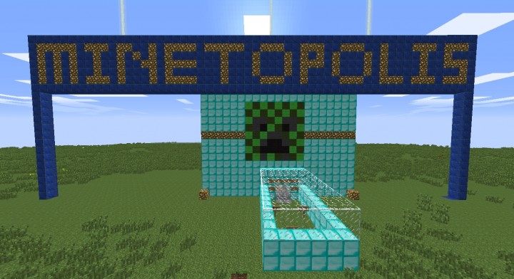 1.7.10 Minetopolis Amusement Park! (ALPHA) Minecraft Map