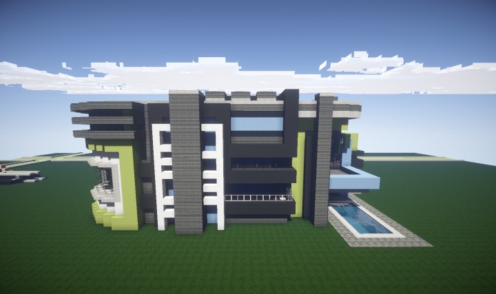 Xenon - Futuristic Mansion Minecraft Map