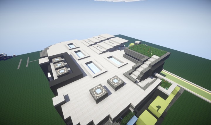 Xenon - Futuristic Mansion Minecraft Map