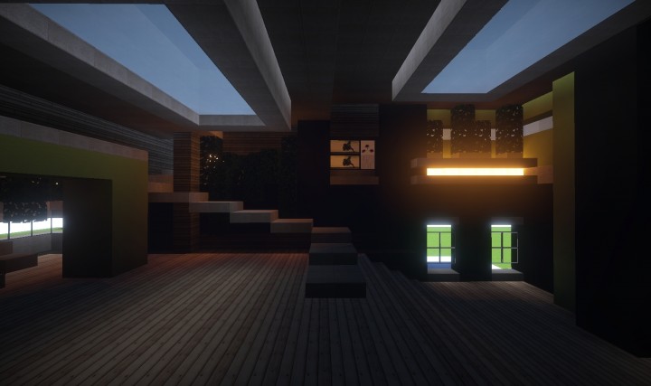 Xenon - Futuristic Mansion Minecraft Map