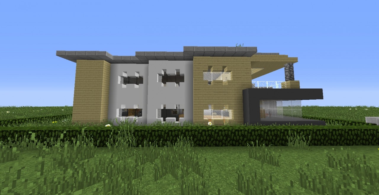 Joy, a 32x32 Modern plot concept. Minecraft Map