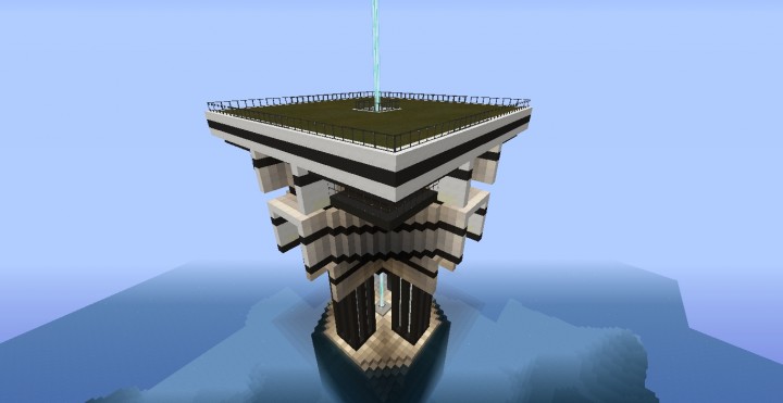 Futuristic House Minecraft Map