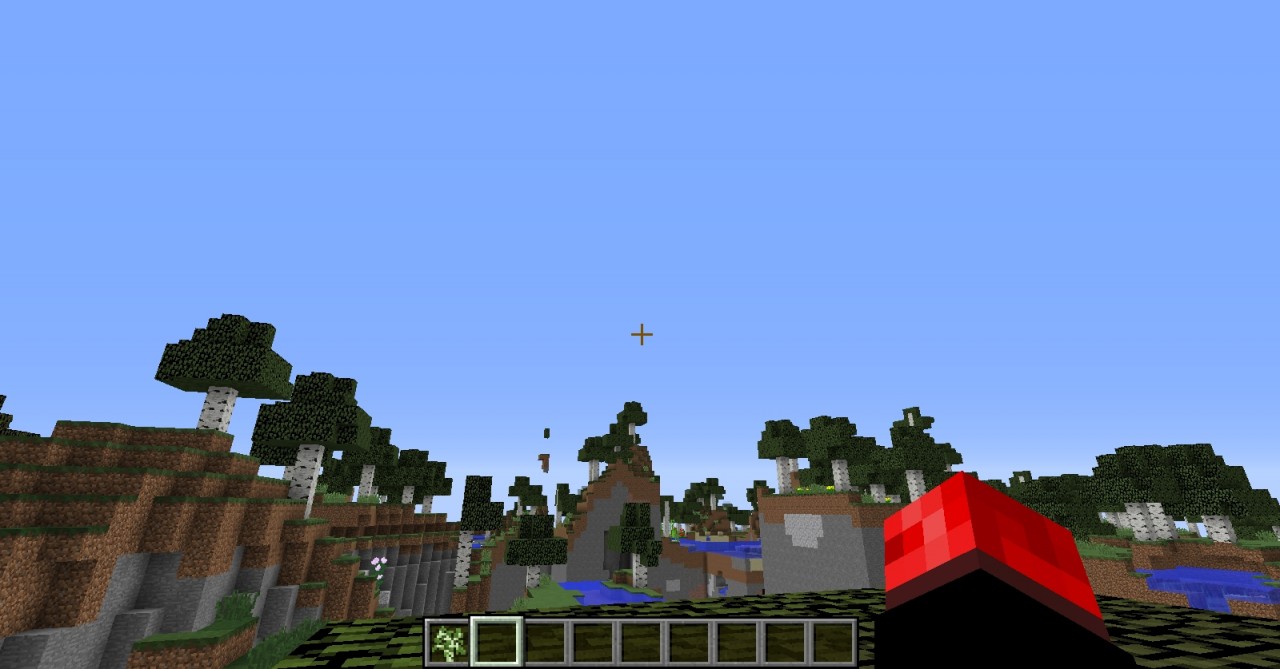 Very Strange World. Minecraft Map