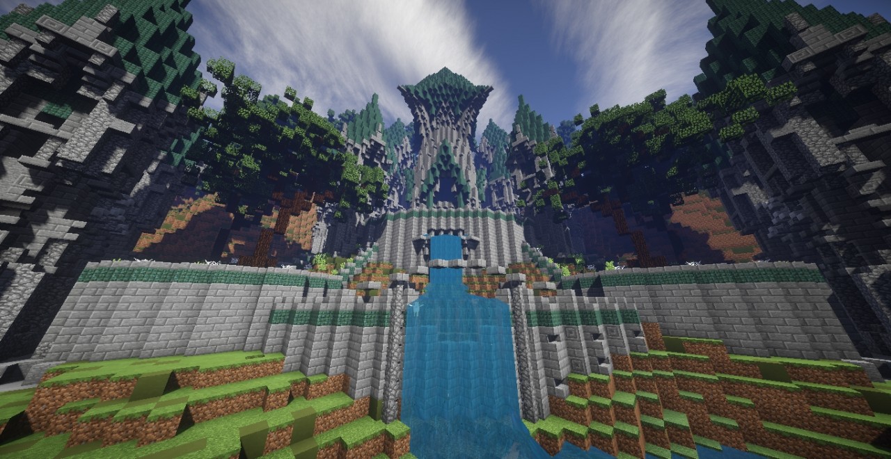 Stone wizard castle Minecraft Map