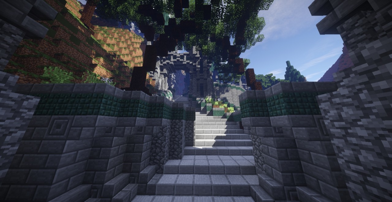 Stone wizard castle Minecraft Map