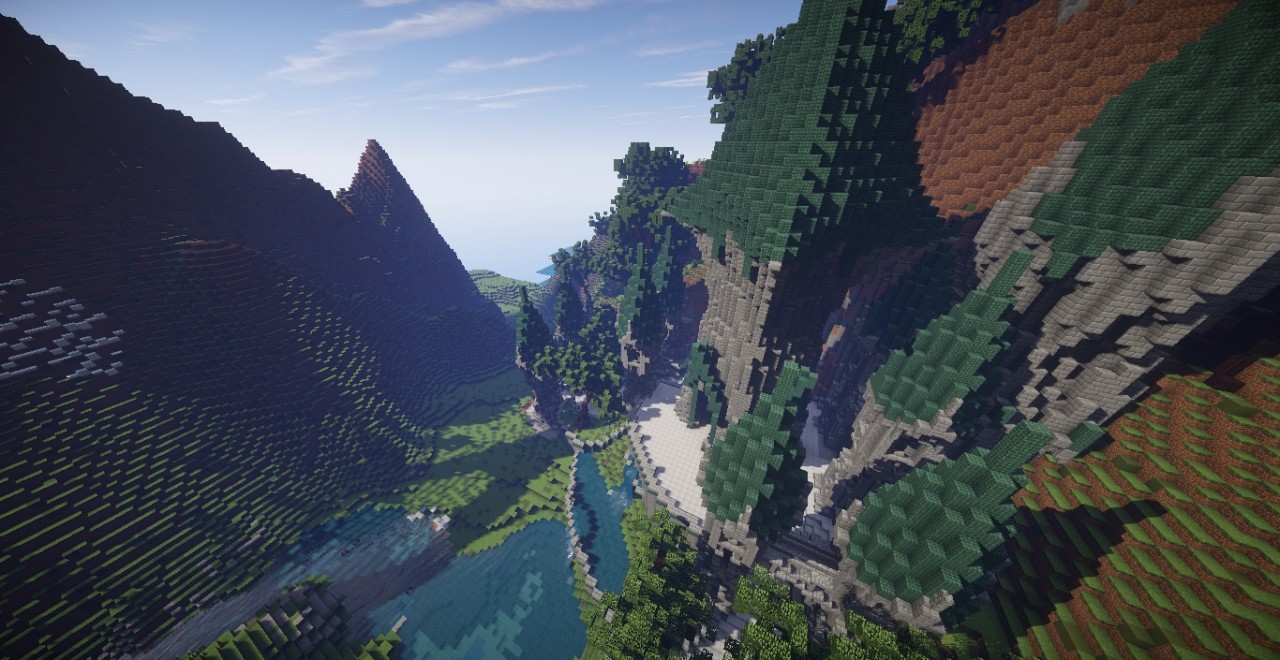 Stone wizard castle Minecraft Map