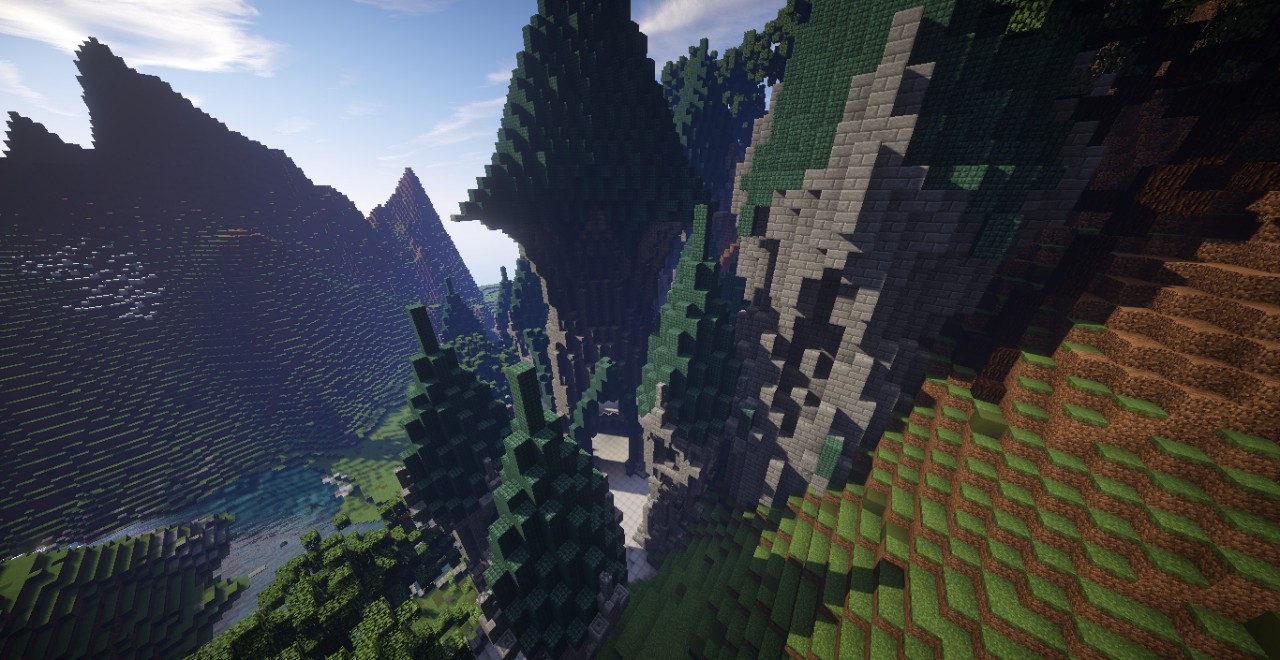 Stone wizard castle Minecraft Map