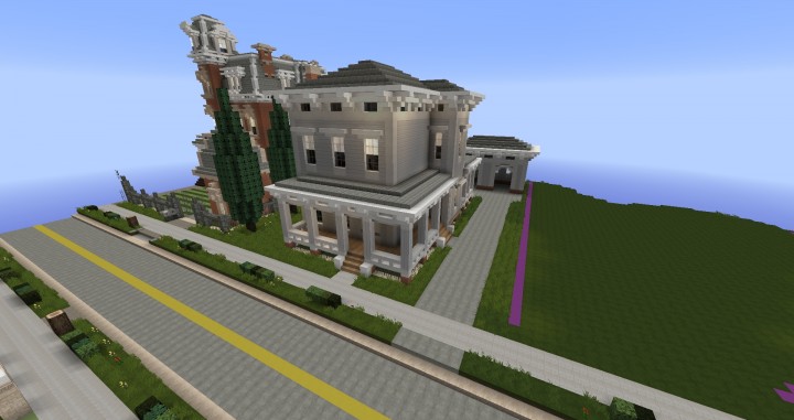 1860s Italianate house Minecraft Map