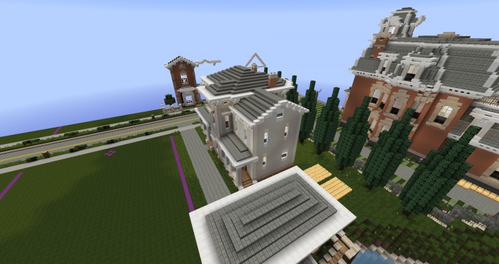 1860s Italianate house Minecraft Map