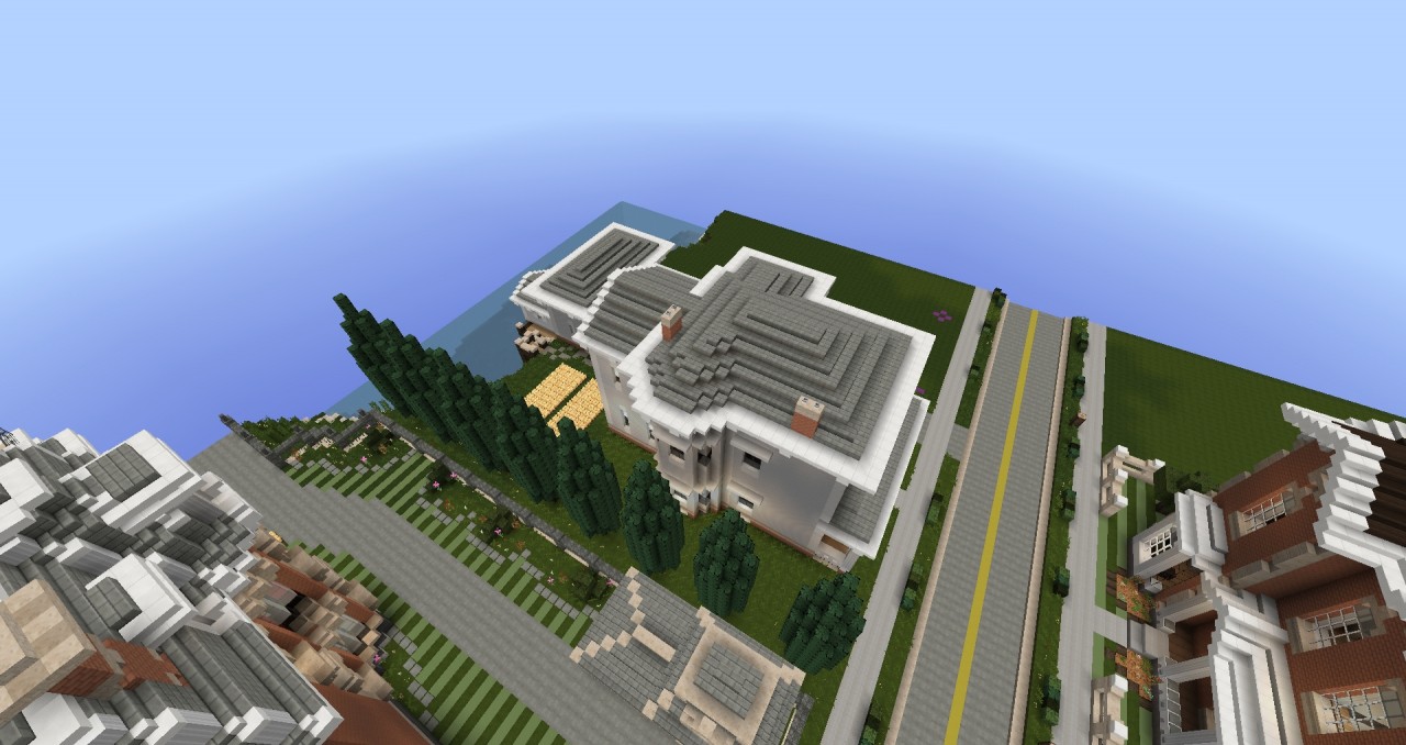 1860s Italianate house Minecraft Map