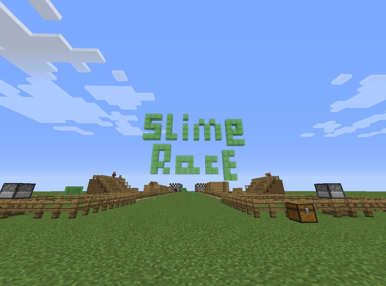 Slime Race Minecraft Map