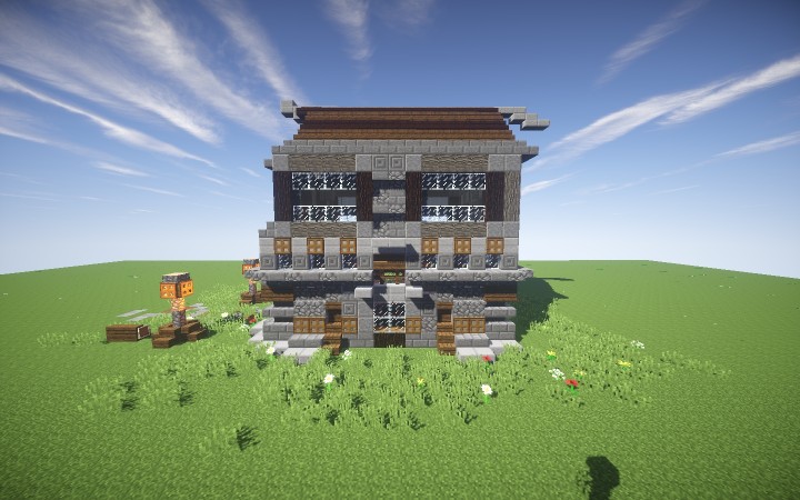 17 Small Medieval House Schematic Minecraft Project