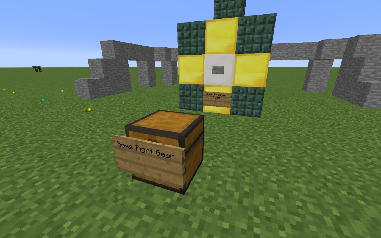 Boss Fight Minecraft Map