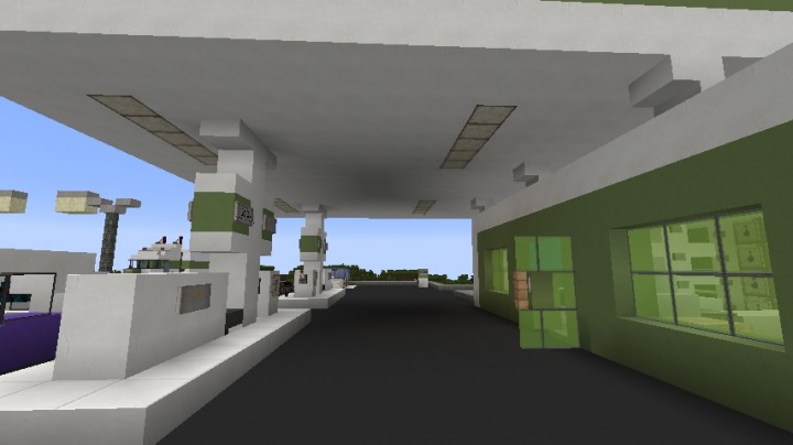 Gas Station Minecraft Map