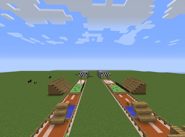 Slime Race Minecraft Map
