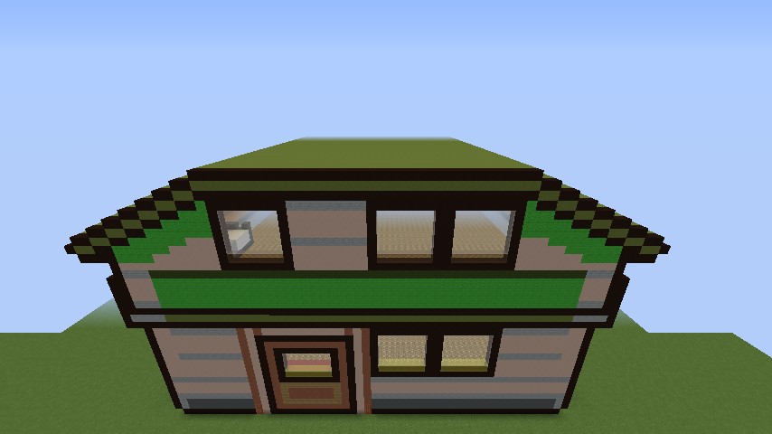 Red's House (Pokemon Gold/Silver) in 3D! Minecraft Map