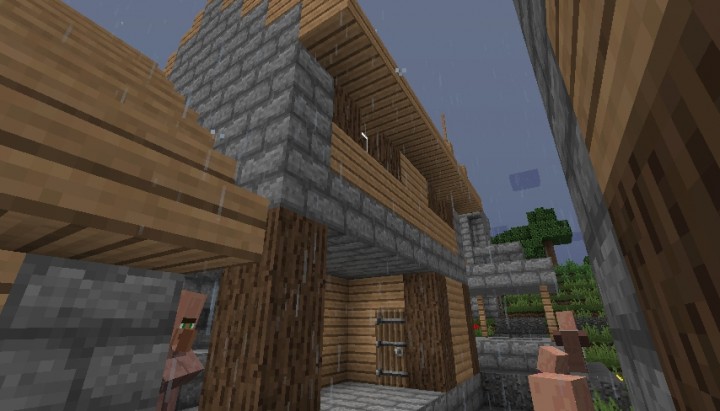 New and Improved NPC Village Minecraft Map