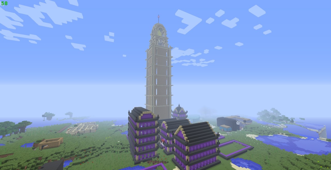 Lavender Town - New Beginings Minecraft Map