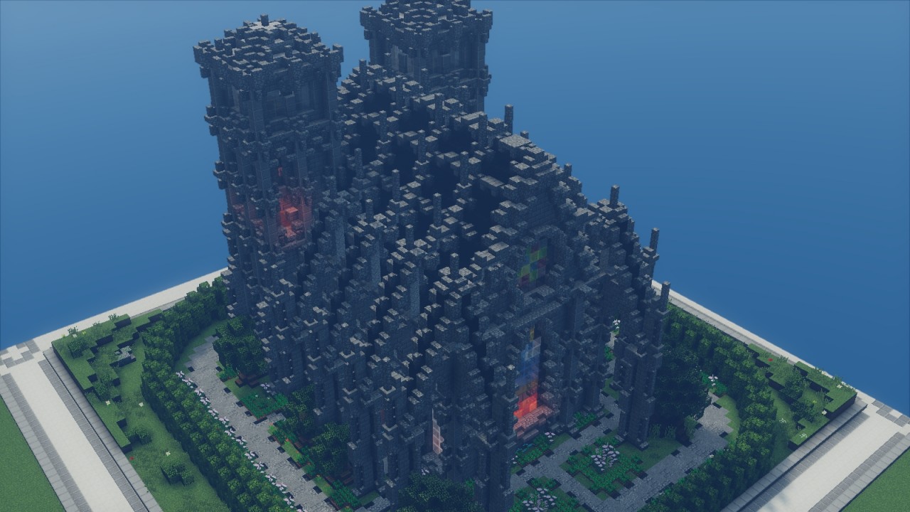A Fancy Cathedral - (Plot Build.) Minecraft Map