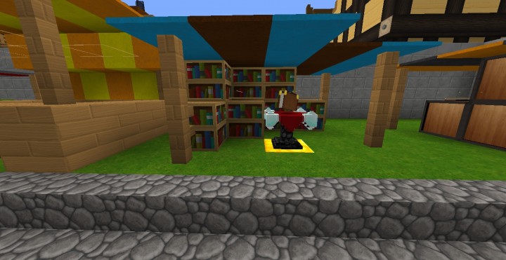 Small Market Minecraft Map