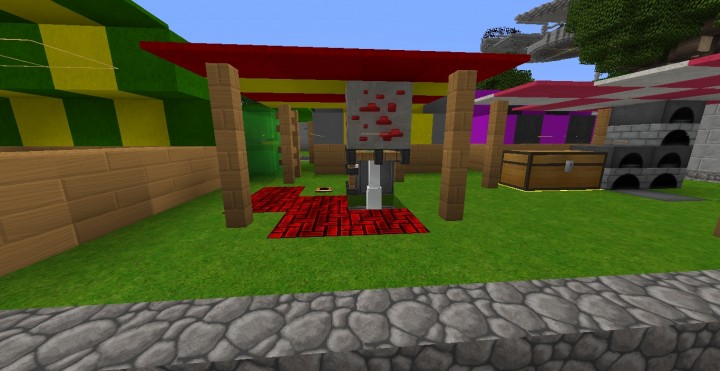 Small Market Minecraft Map