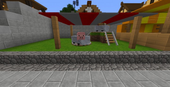 Small Market Minecraft Map