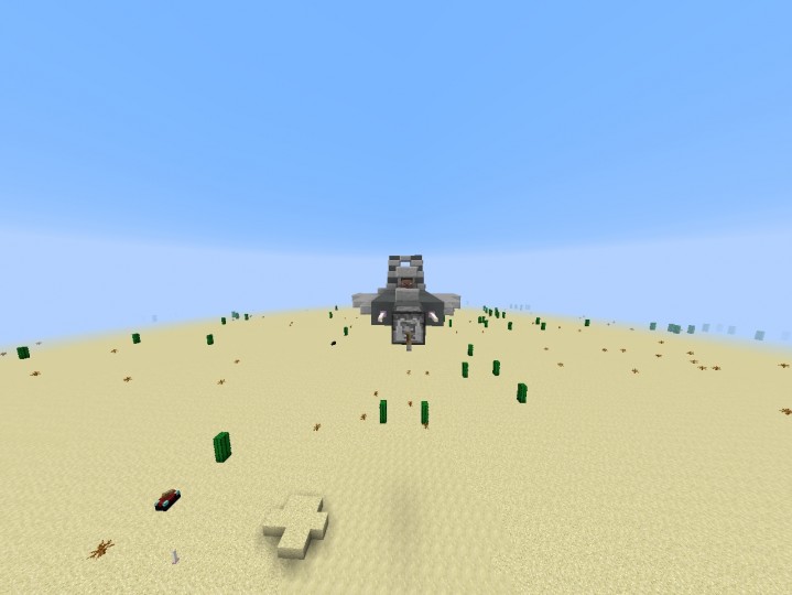 Military jet Minecraft Map