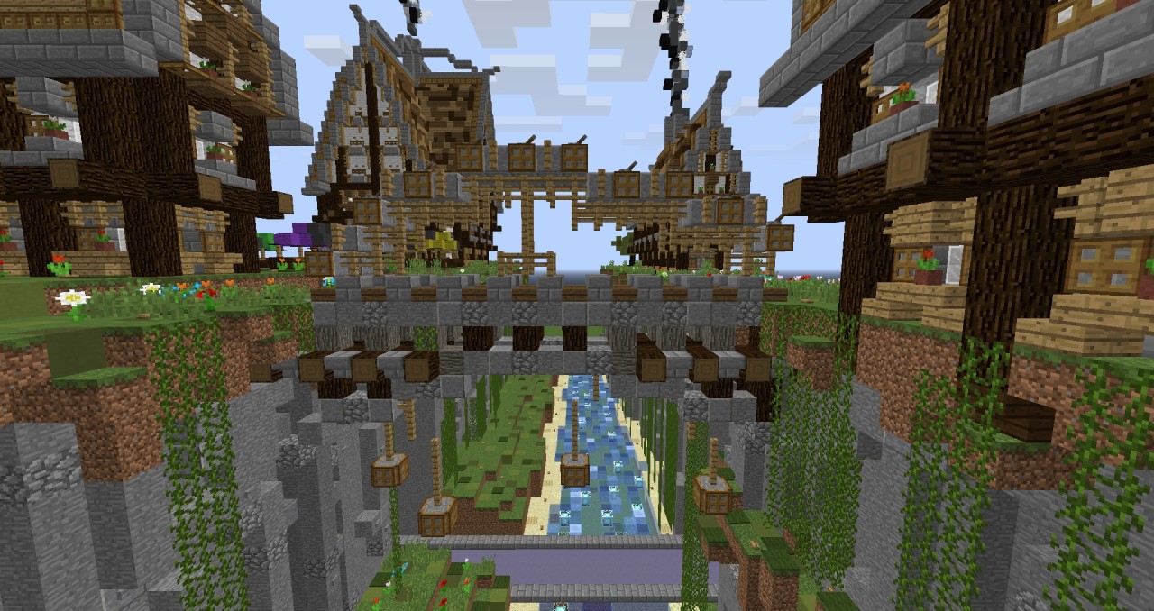 Sever plots build Minecraft Map