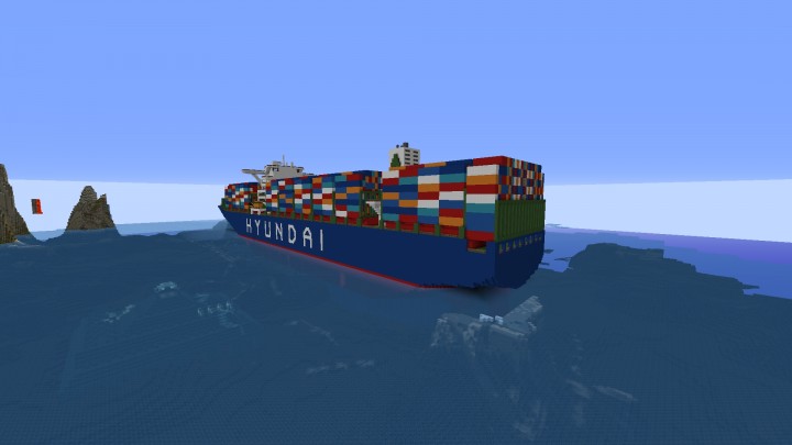 Mighty Minecraft Ships - Hyundai Smart Minecraft Map