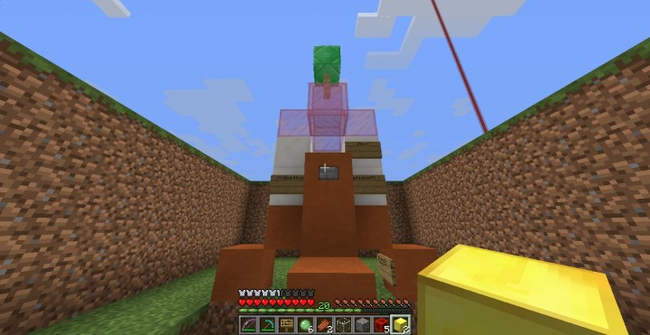 The Skinny pikmin Minecraft Map